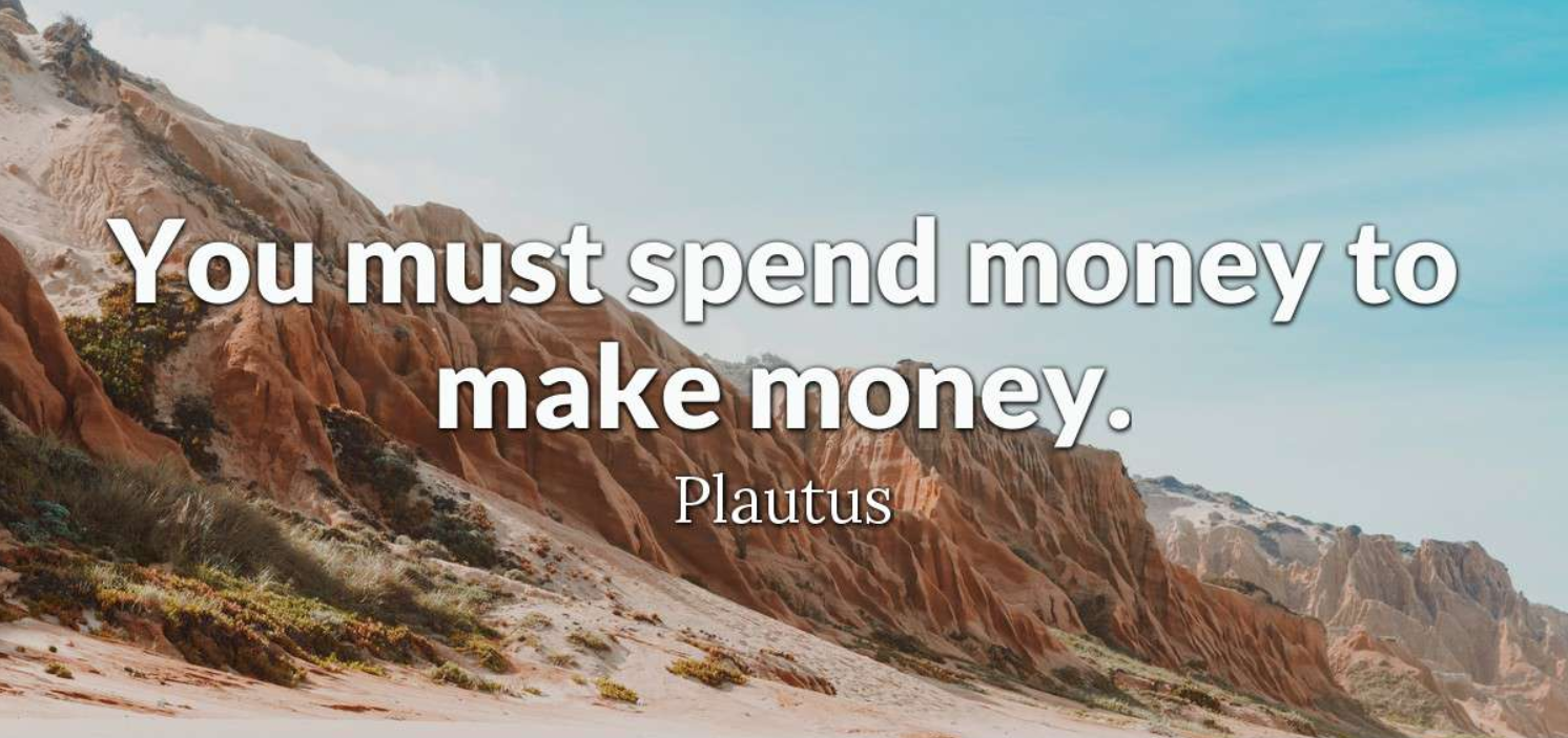 Spend money to make money - LINQ